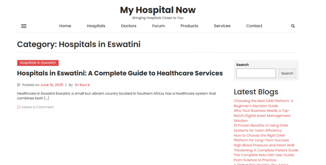 Hospital In Eswatini – Best Cosmetic Hospitals