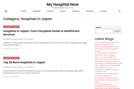 Hospital In Japan – Best Cosmetic Hospitals
