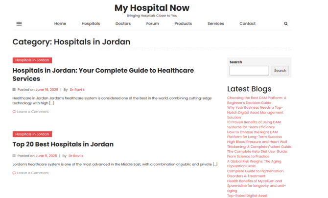 Hospital In Jordan – Best Cosmetic Hospitals